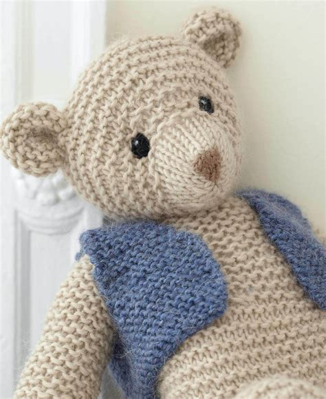 Classic Brown Teddy Bear Knitting Patterns Lets Knit Magazine