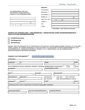 Ausfüllbar Online bad homburg Online Formular Absender Firmenname Zur