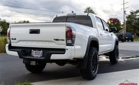 Toyota Tacoma Trd Pro White Mount Zion Offroad
