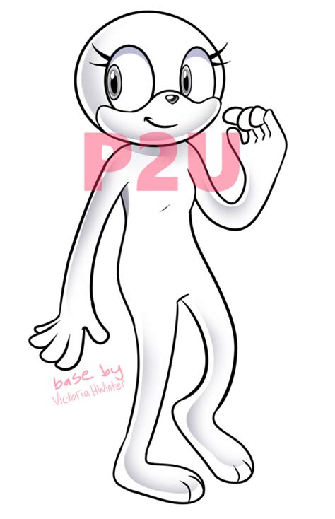 P2u Mobian Base By Steviatea On Deviantart