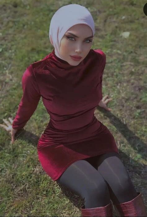 Hijab Turkish Beautiful Arab Women Paneled Skirt Turkish Beauty
