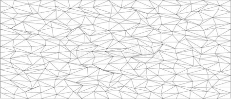 Intricate Geometric Chaos With Abstract Triangular Pattern Design Stock Illustration
