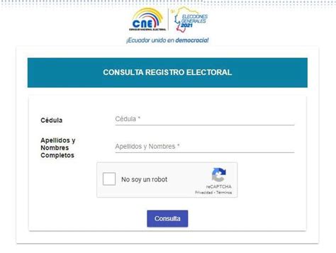 Dónde Votar