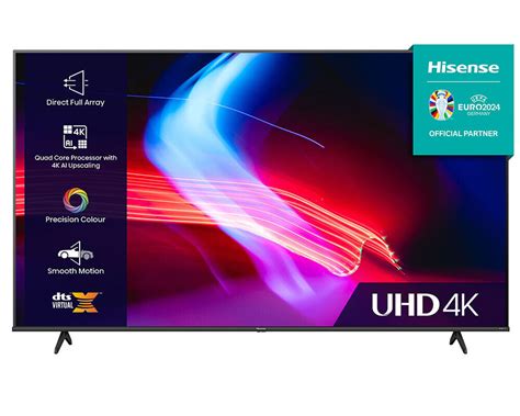 Hisense A6k 43a6ktuk 43 4k Uhd Hdr Smart Tv Stock Checker Deals