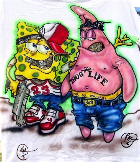 Gangster Spongebob 3 Gangster Spongebob Spongebob Wallpaper Graffiti Cartoons Spongebob