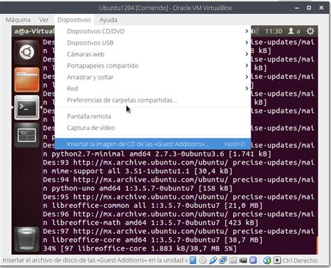 Instalar Guest Additions Para Ubuntu Instalado En VirtualBox Linuxitos
