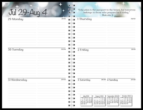 Academic Weekly Assignment Book With Leatherette Cover Or Full Color