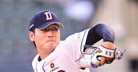‘곽빈 9승허경민 3안타김택연 세이브 두산 키움에 7 4 역전승후반기 첫 연승