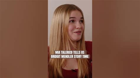 Bridgit Mendler Story Time From Mia Talerico Goodluckcharlie