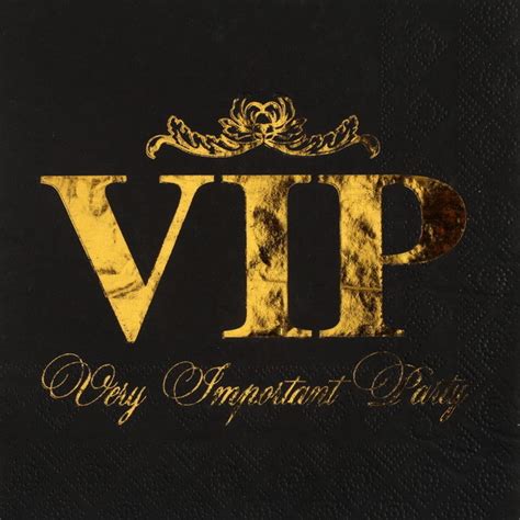 Servetten Vip Very Important Party Alles Voor Een Themafeest