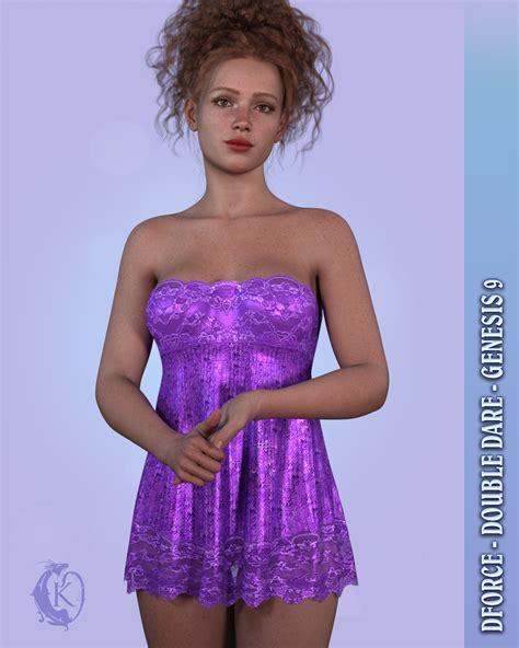 Dforce Double Dare Genesis 9 Daz 3D