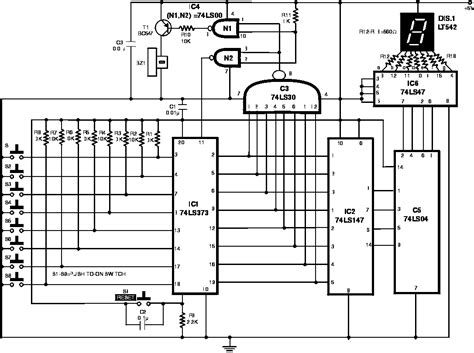 Quiz Game Schematic Under Game Circuits 7872 Nextgr