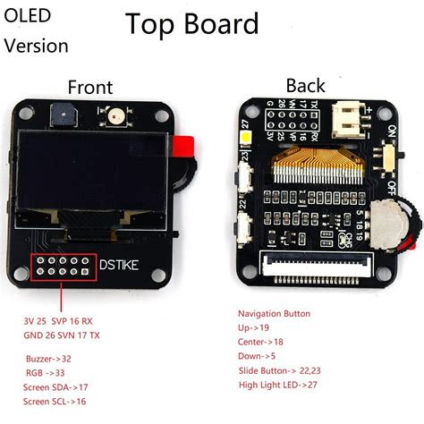 Dstike Watch Devkit Wearable Esp32 Development Boa Grandado