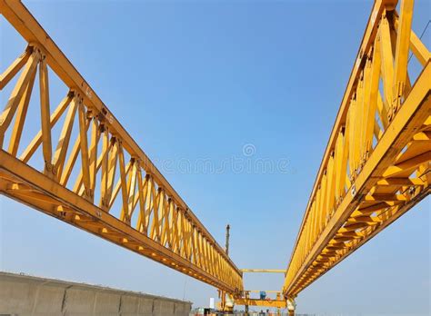 This Is The Steel Structure Of A Launcher Gantry That Will Be Used For