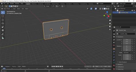Cassette Tape 3d Model 29 3ds Blend C4d Fbx Max Ma Lxo Obj
