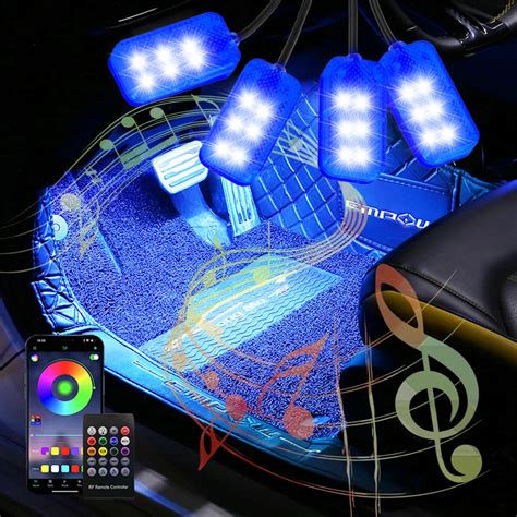엠비언트시공 엠비언트라이트 Rgb Led 스트립 자동차 인테리어 앰비언트 램프 발 시트 문 티몬