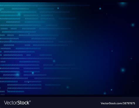 Stream Binary Code Design Royalty Free Vector Image