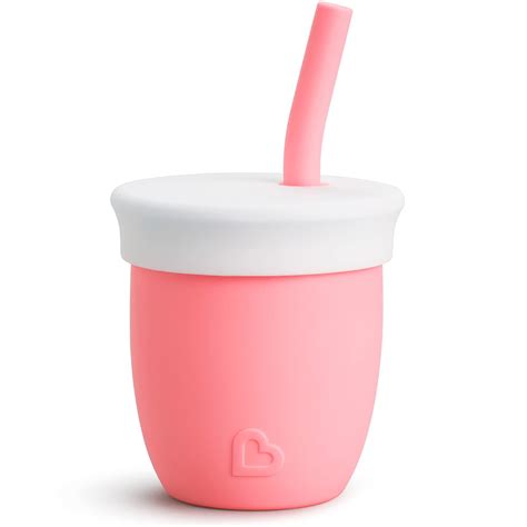Munchkin C’est Silicone! Open Training Cup and Straw Cup for Babies and ...