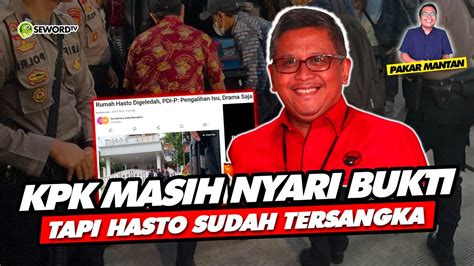 Alifurrahman Kpk Masih Nyari Bukti Tapi Hasto Sudah Tersangka Youtube
