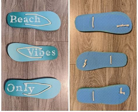 How To Make A Beachy Wall Hanging With Dollar Store Flip Flops Dollar