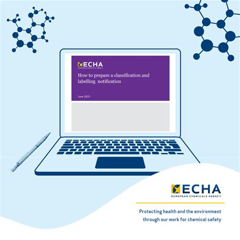 Echa Classification Labelling Notification Chemicals Consultancy Chemicalsafety Iuclid