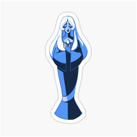 Steven Universe Blue Diamond Sticker For Sale By Atenovx Redbubble