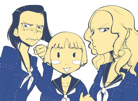 Persona 4 Girls By Witchparfait On Newgrounds