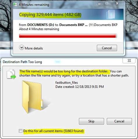 File Name Too Long For Destination Folder Solved Windows 7 Forums
