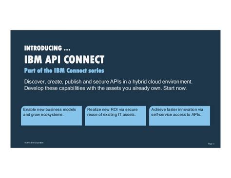 api connect presentation