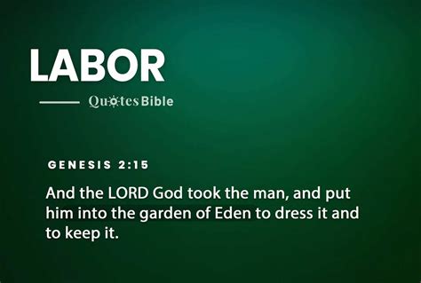 Labor Verses From The Bible — Strength In Scripture Empowering Labor