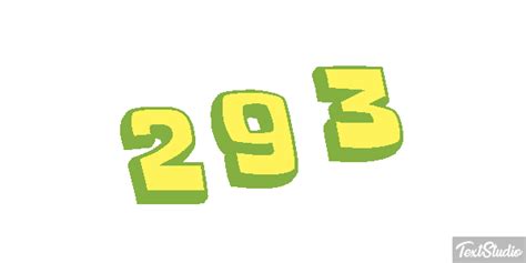 293 Number Animated  Logo Designs