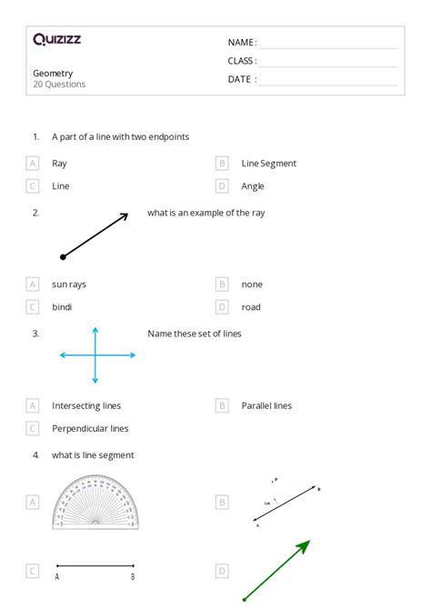 Geometry Worksheets For Th Class On Quizizz Free Printable
