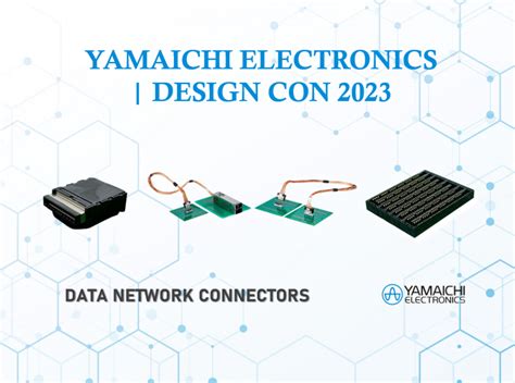 Yamaichi Electronics At Design Con 2023 Data Network Connectors