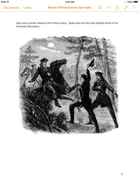 My Revolutionary War Spies Shanes E Portfolio