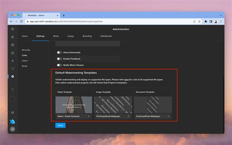 Visible Image And Document Watermarking Mediasilo Knowledge Base