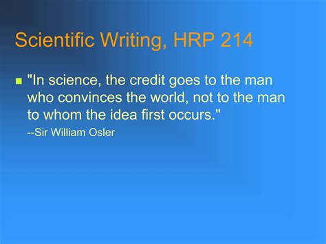 Scientific Writing Slides Recc Ppt