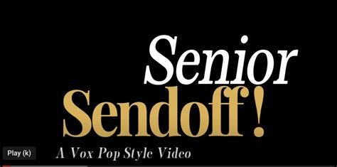Senior Sendoff Panthernation
