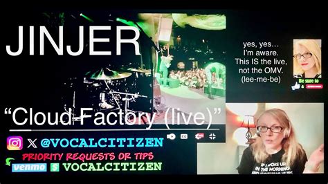 Jinjer Cloud Factory Live Reaction Youtube