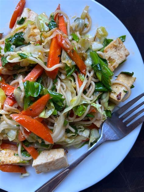 Tofu Cabbage Stir Fry My Bizzy Kitchen
