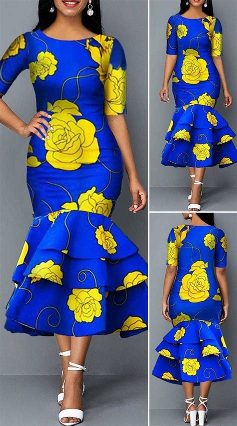 African Women Dressafrican Party Dressafrican Prom Dress Etsy