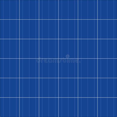Blue Solar Panel Seamless Texture Abstract System Collector From Poly