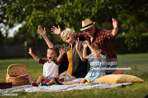 Grandpa And Small Girl Laughing Photos And Premium High Res Pictures