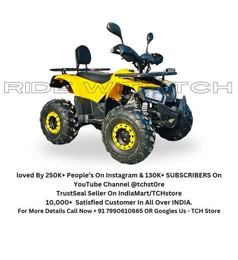Venom 135cc Atv 4 Stroke Engine Max Load Capacity 150kg At Rs