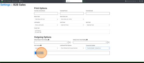 Workflow Mode Transfer Builder Outgoing B2b Sales Openthc Help