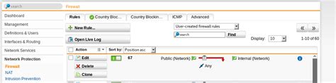 isolating networks in sophos management networking logging and
