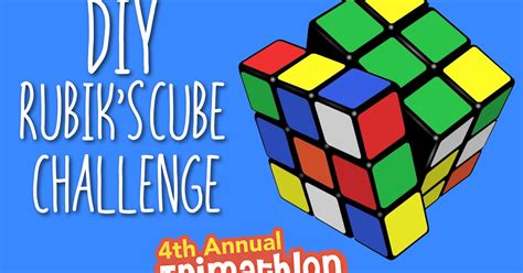 Number Sense DIY TriMathlon Rubik S Cube Challenge