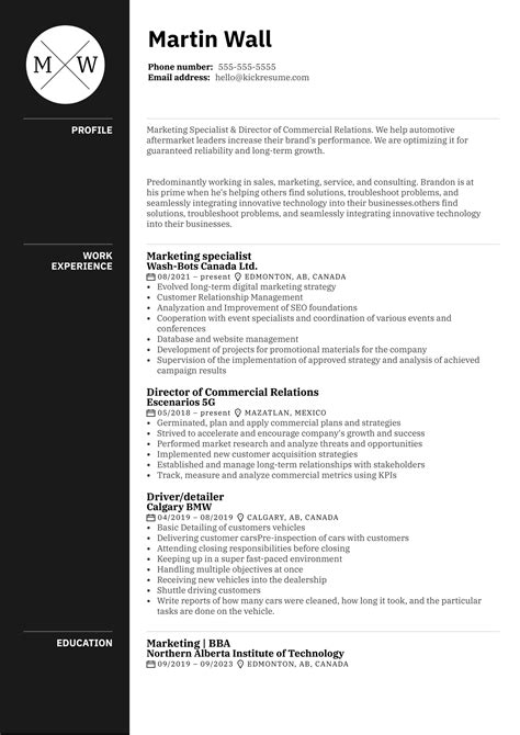 Marketing Manager At Goauto Resume Sample Kickresume