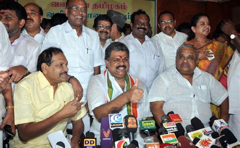 Photos Gk Vasan Quits Congress To Float New Party In Tamil Nadu