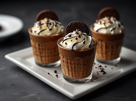 Chocolate Ice Cream On Stick Premium Ai Generated Image