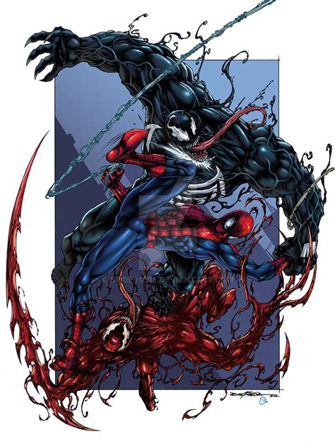 Venom Vs Spidey Vs Carnage Colors By Spidey0318 On DeviantArt